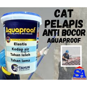 Jual CAT PELAPIS ANTI BOCOR AQUAPROOF 1KG ELASTIS TIDAK MUDAH BOCOR ...