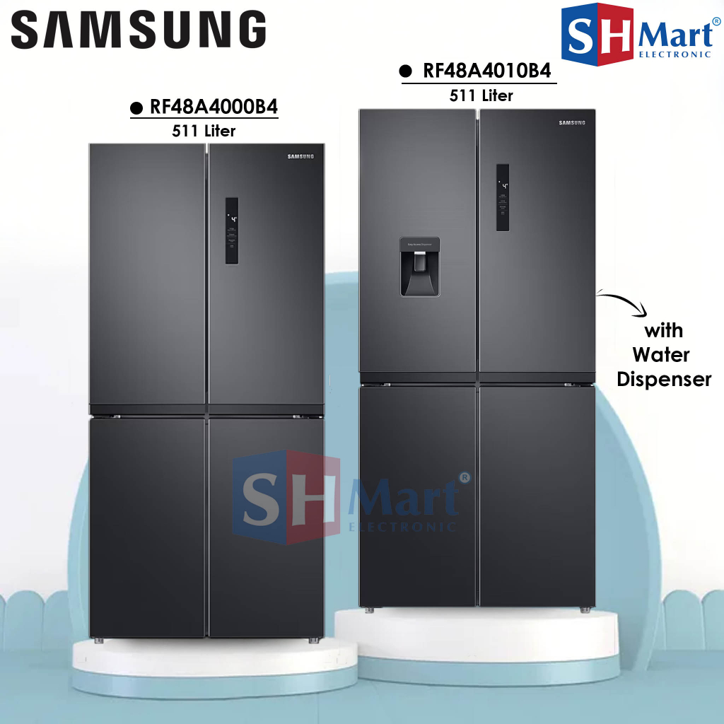 Jual KULKAS SAMSUNG 4 PINTU RF48A4000B4 / RF48A4010B4 KAPASITAS 511 ...
