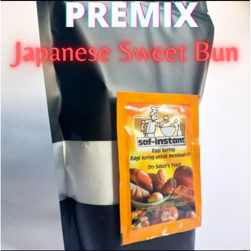 Jual NiCKPREMIX - Tepung Instant Roti Manis Jepang - 500 Gram | Shopee ...