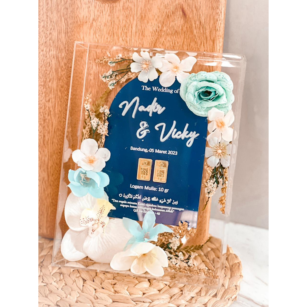 Jual (SUDAH INCLUDE PACKING KAYU) BOTANIQUE DOME FRAME 20 x 30 / 18 x ...