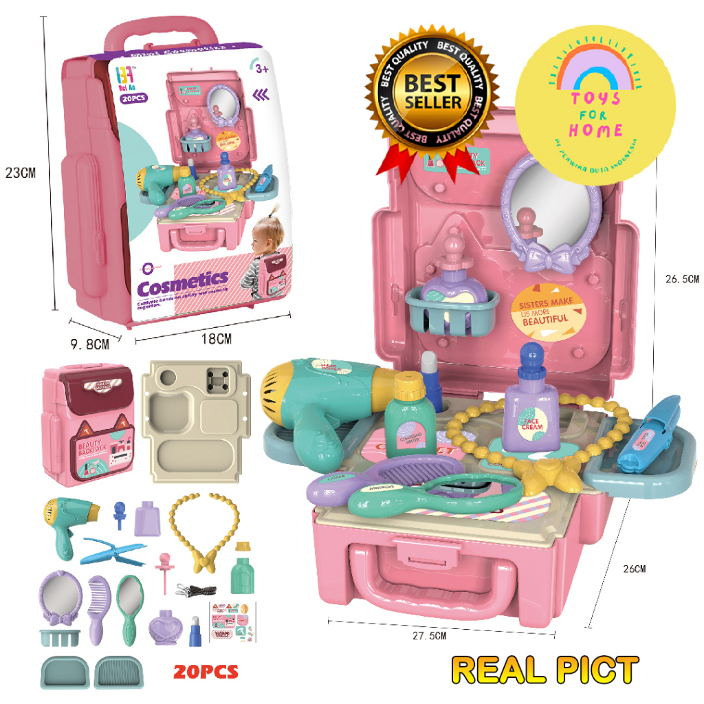 Jual Mainan Anak Backpack Koper Set Peran Edukasi Tas Gemblok ...