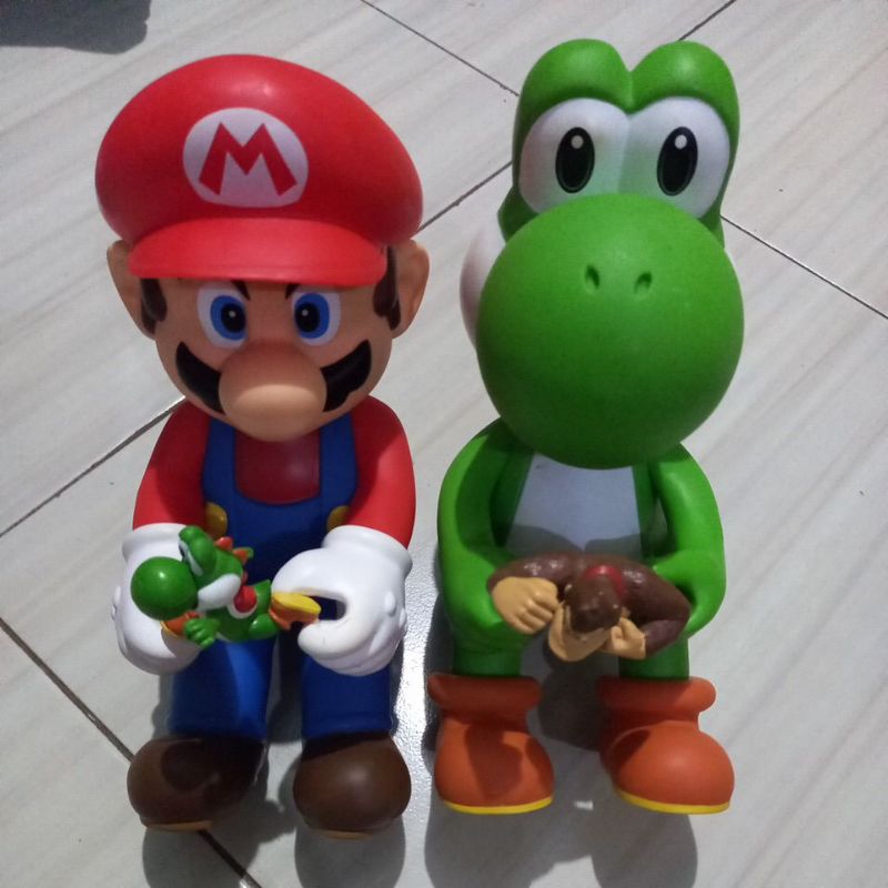 Jual Figure Mario+Dino(Nintendo) | Shopee Indonesia
