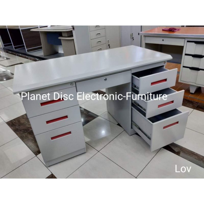Jual Meja Kantor Plat Besi Meja Kerja Meja Besi meja anti rayap meja ...
