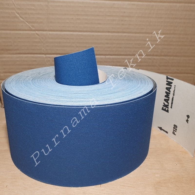 Jual Amplas Ekamant Meteran Grit 120 Amplas Roll Meteran Ekamant Grit ...