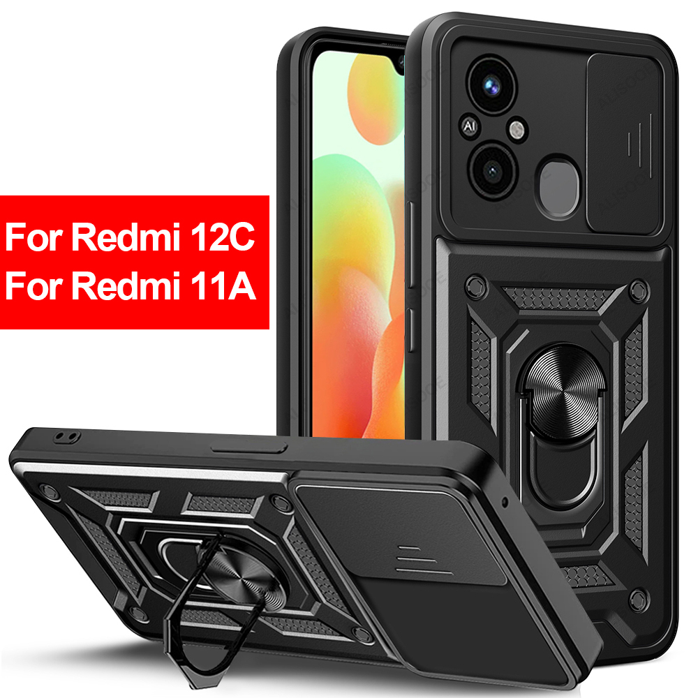 Jual Xiaomi Redmi 12C Case SLIDE ARMOR CAMERA PROTECTION Case Casing Hp ...