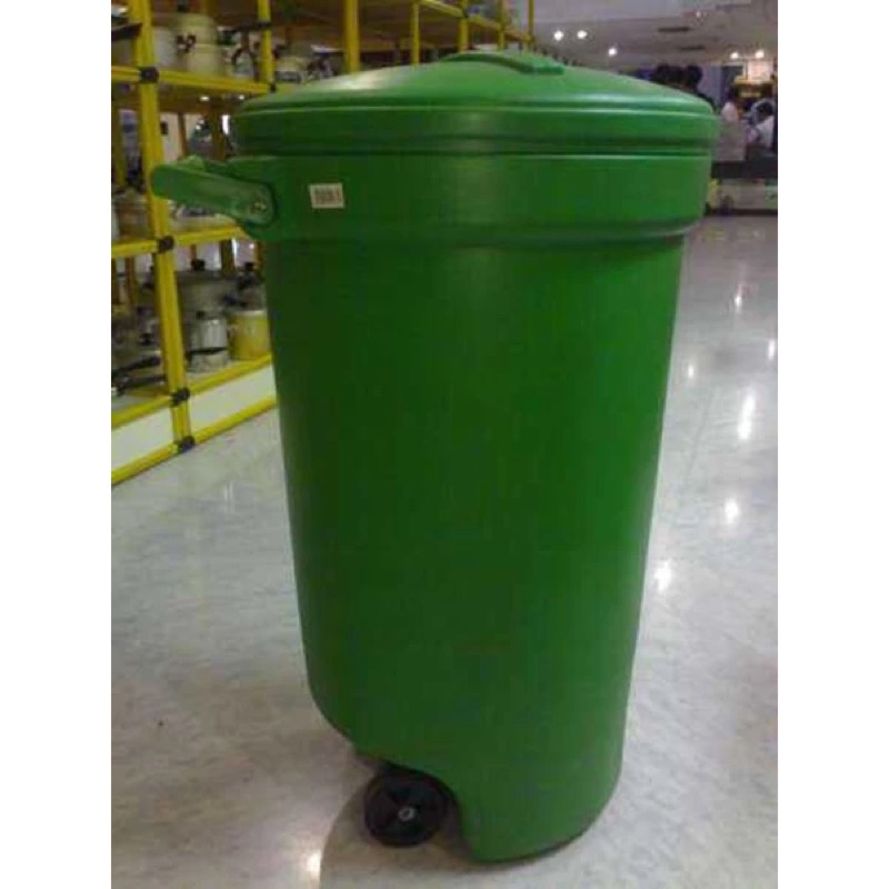 Jual Maspion Tong Sampah Roda 120 Liter Tempat Sampah Dust Bin | Shopee ...