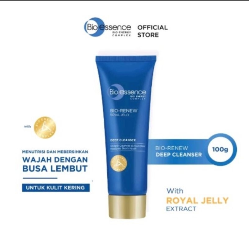 Jual Bio Essence Bio Renew Deep Cleanser 100g | Shopee Indonesia