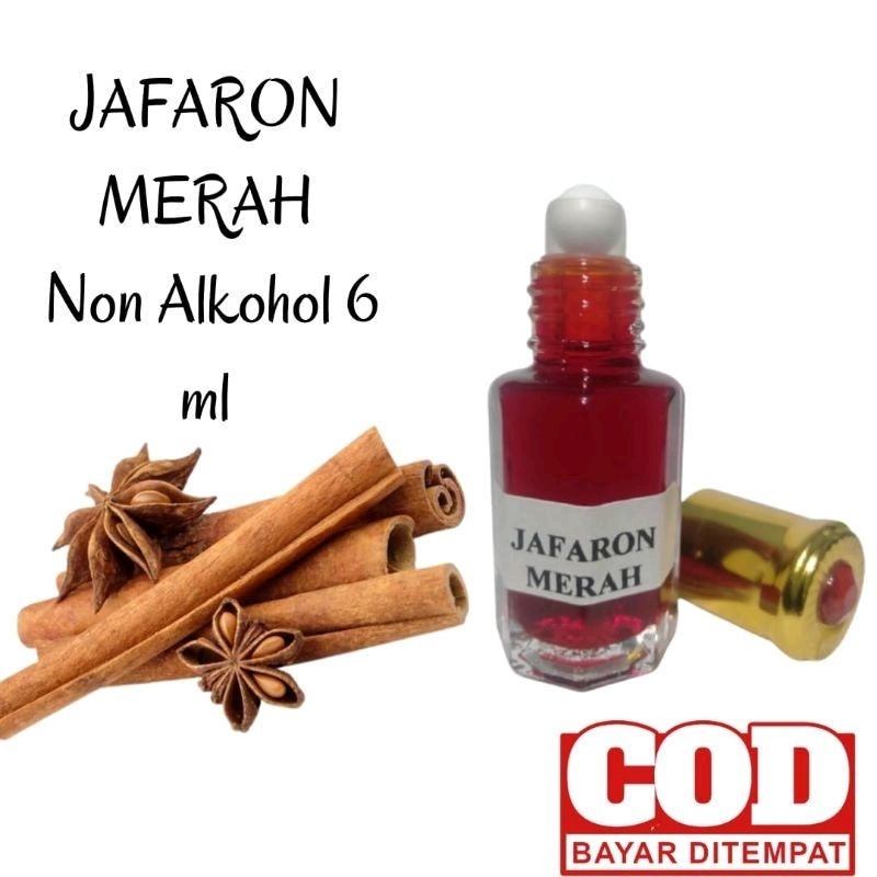 Jual Jafaron Asli Non Alkohol Minyak Zafaron Merah Parfum Jafaron Merah ...