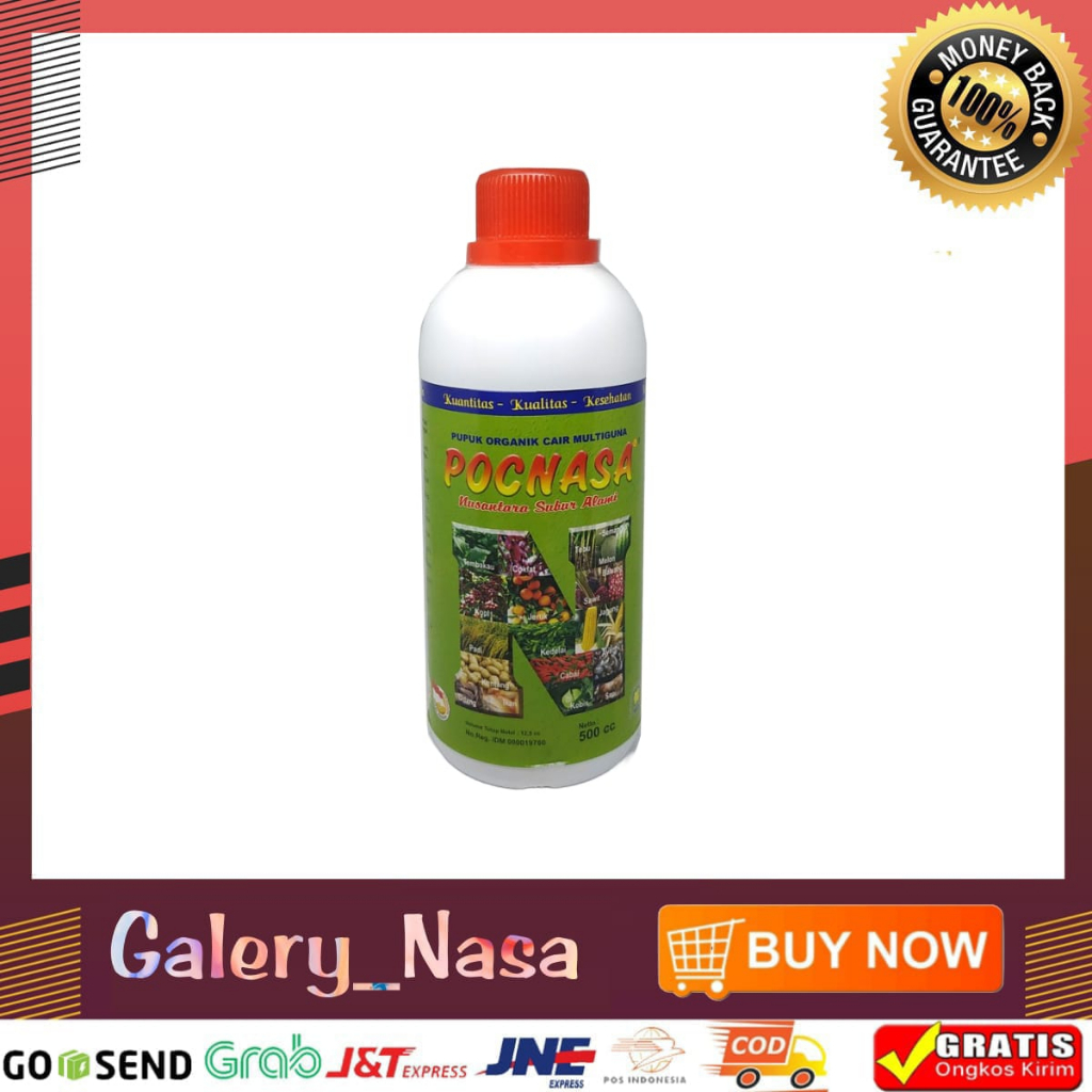 Jual PUPUK ORGANIK NASA/2 VARIAN PUPUK/NASA 500CC/POC NASA 250CC ...