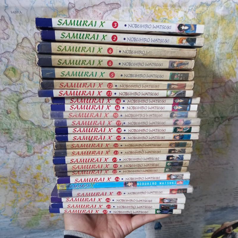 Jual SAMURAI X CABUTAN VOL 13, 18, 20, 26 BY NOBUHIKO WATSUKI | Shopee Indonesia
