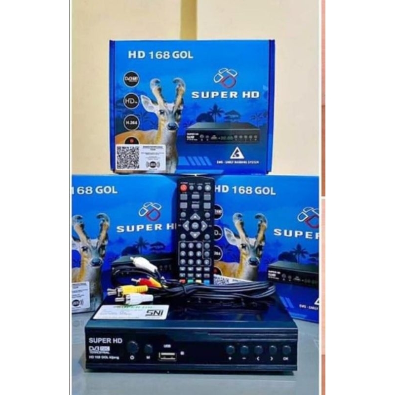 Jual SET TOP BOX SUPER HD 168 | Shopee Indonesia