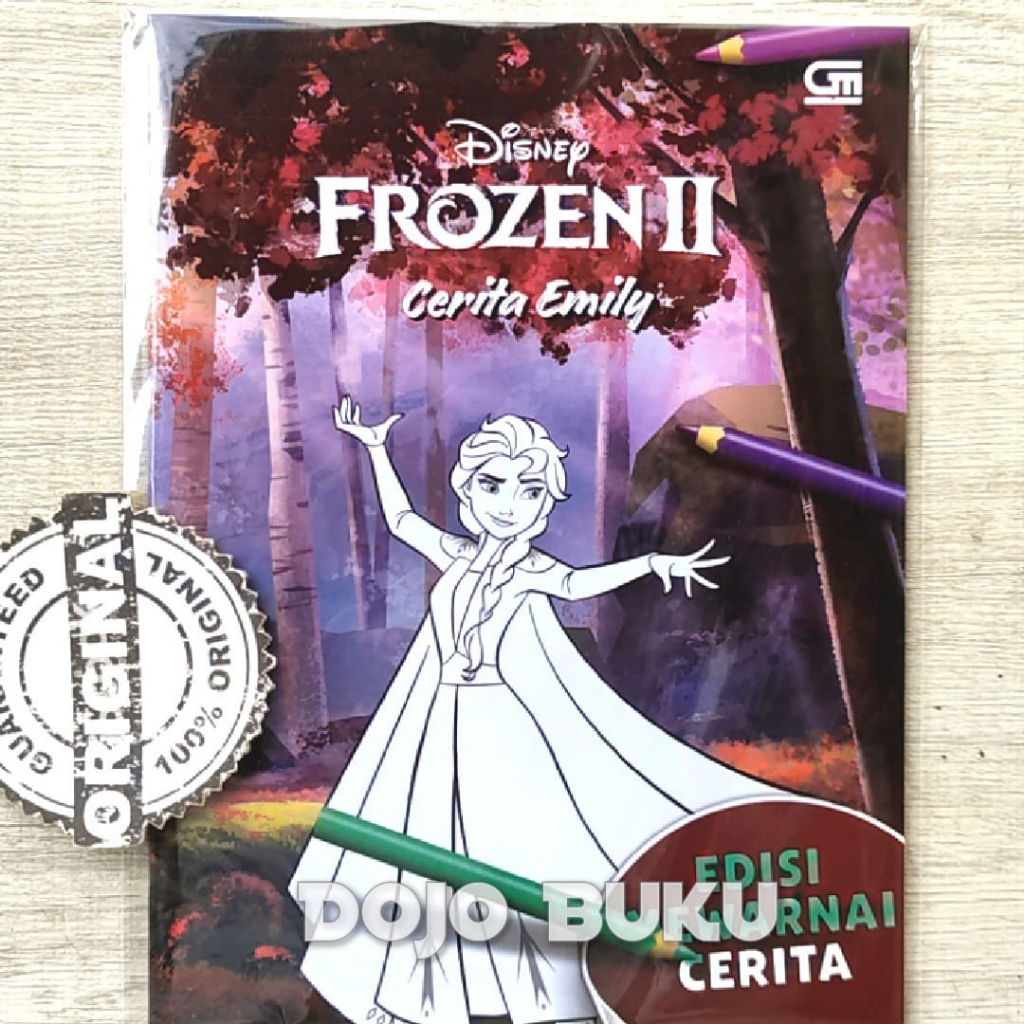 Jual Buku Frozen II: Cerita Emily - Edisi Mewarnai Cerita | Shopee ...