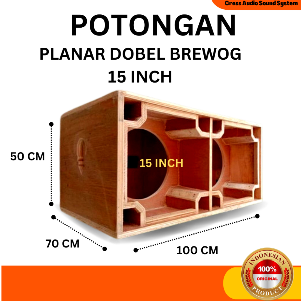 Jual POTONGAN Box Audio Sound System Model Planar Doble Brewog15 Inch ...