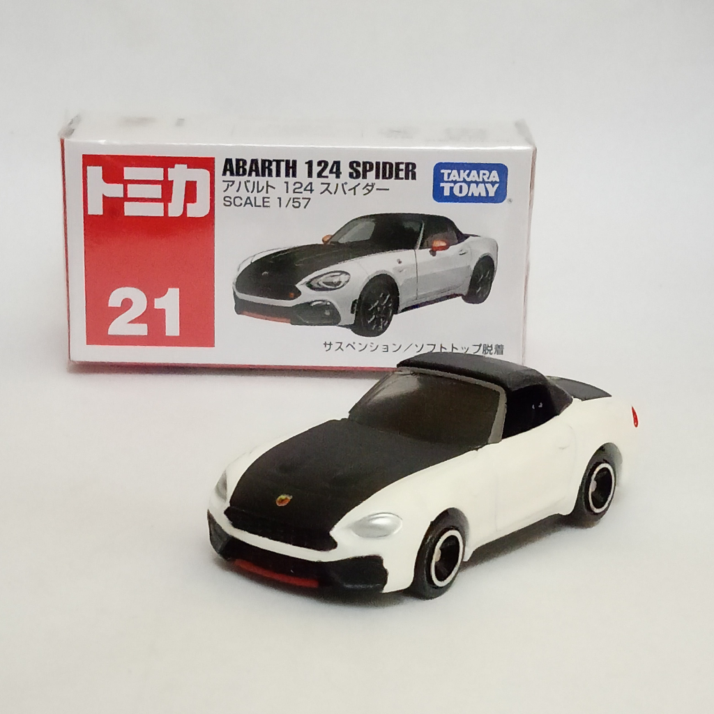 Jual Tomica Reguler No 21 Abarth 124 Spider Takara Tomy Diecast Mobil ...