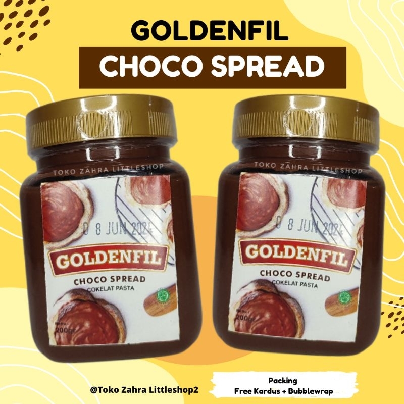 Jual Goldenfil Choco Spread 200gr | Shopee Indonesia