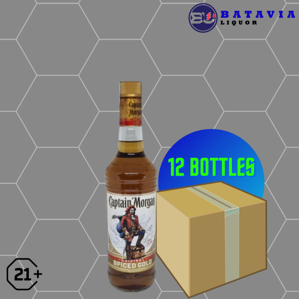 Jual Captain Morgan Spiced Gold 750ml 12 Botol | Shopee Indonesia