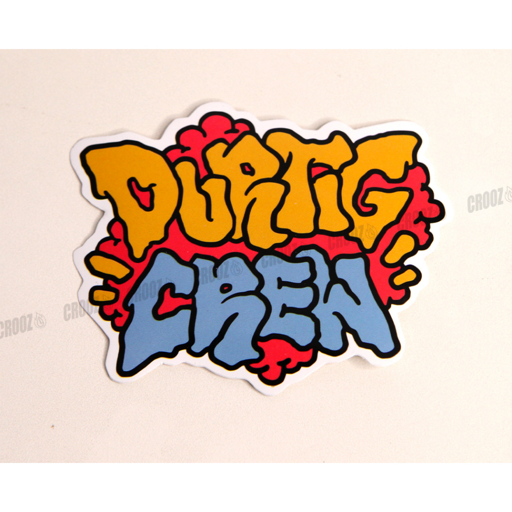 Jual DURTIG CREW 2.0 | CROOZ STICKER VINYL | Shopee Indonesia
