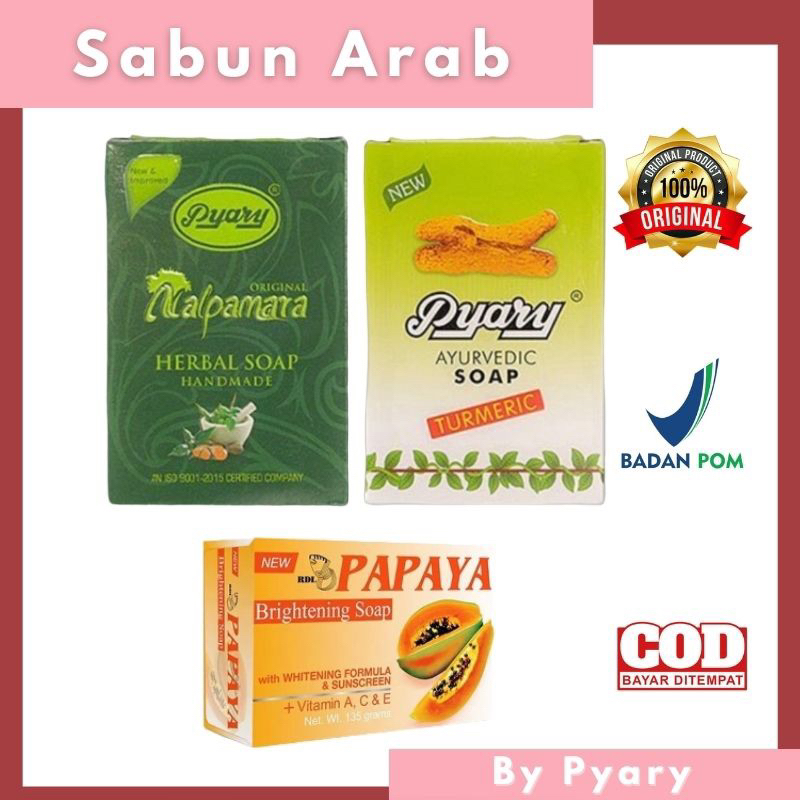 Jual SABUN ARAB NALPAMARA | PYARY AYURVEDIC SOAP 100% ORIGINAL parfum ...