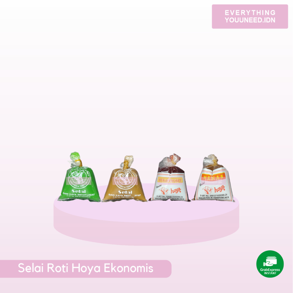 Jual Selai Roti Hoya Sari Kaya | Stroberi | Nenas | Shopee Indonesia