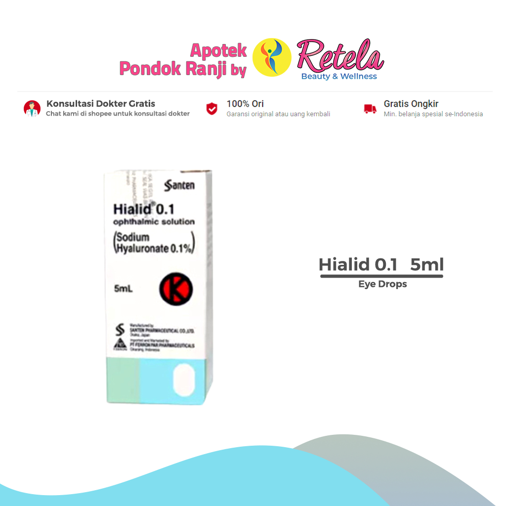 Jual HIALID 0.1% EYE DROPS 1 BOTOL 5 ML | Shopee Indonesia