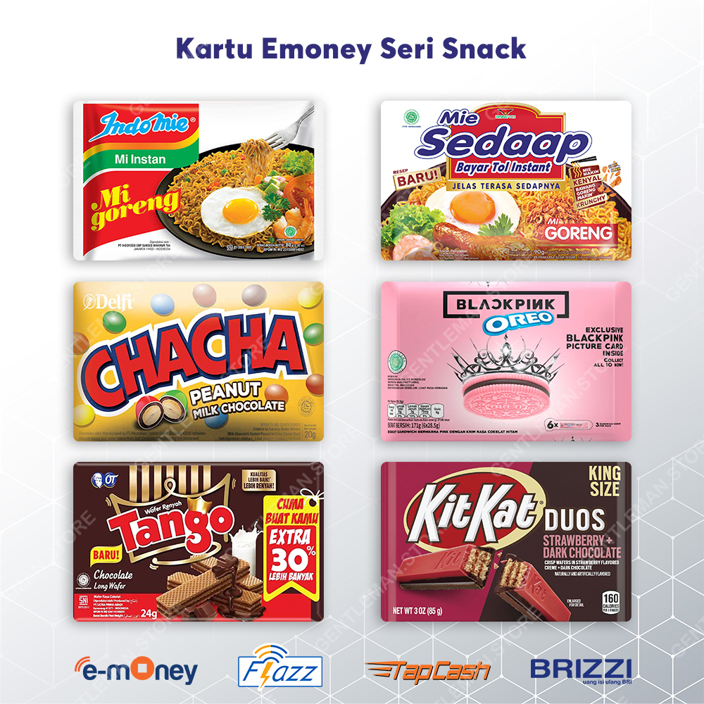 Jual KARTU E MONEY E TOLL BRIZZI BRI FLAZZ BCA GEN 2 E MONEY MANDIRI ...