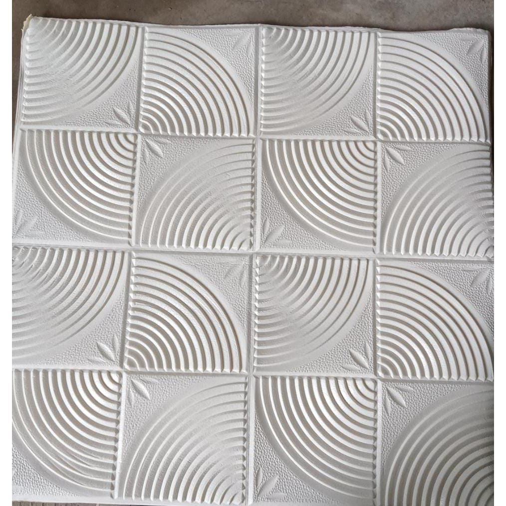 Jual WALLPAPER DINDING 3D FOAM MOTIF BATIK CLASSIC MODERN 70 x 70 CM ...