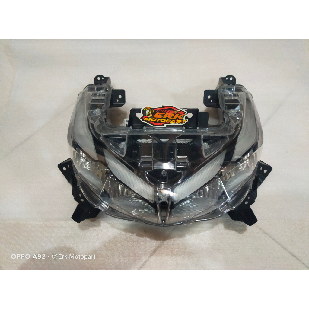 Jual LAMPU DEPAN, REFLEKTOR, REFLECTOR, HEADLIGHT NEW AEROX 155 ...