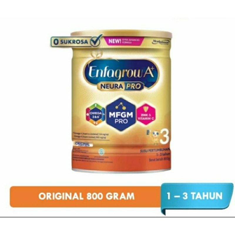 Jual Susu Enfagrow A+3 Original 800g | Shopee Indonesia