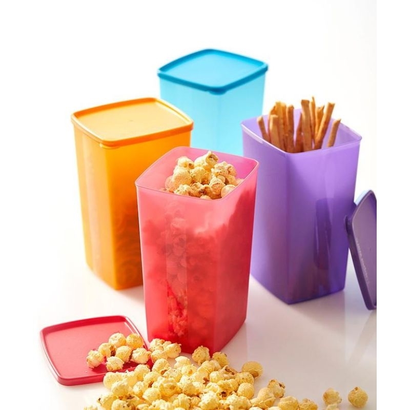 Jual Tall square round tupperware (1 pcs) | Shopee Indonesia