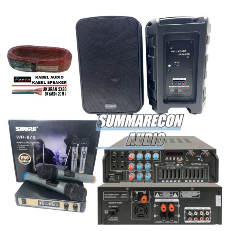 Jual Paket Sound Ruangan Firstclass FC A388 Original Speaker Soundbest ...