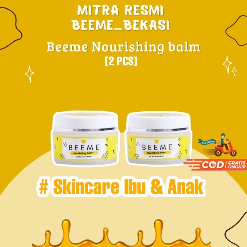 Jual Paket bundling (2pcs) Beeme Nourishing Balm | SKINCARE IBU DAN ...