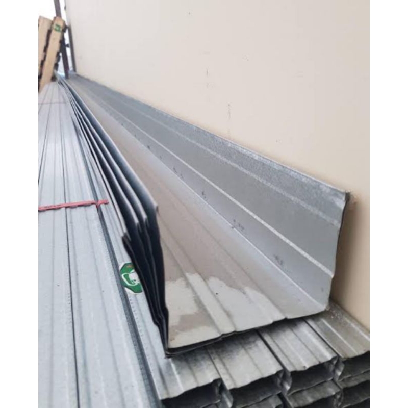 Jual talang air kotak bahan galvalum panjang 4 meter | Shopee Indonesia