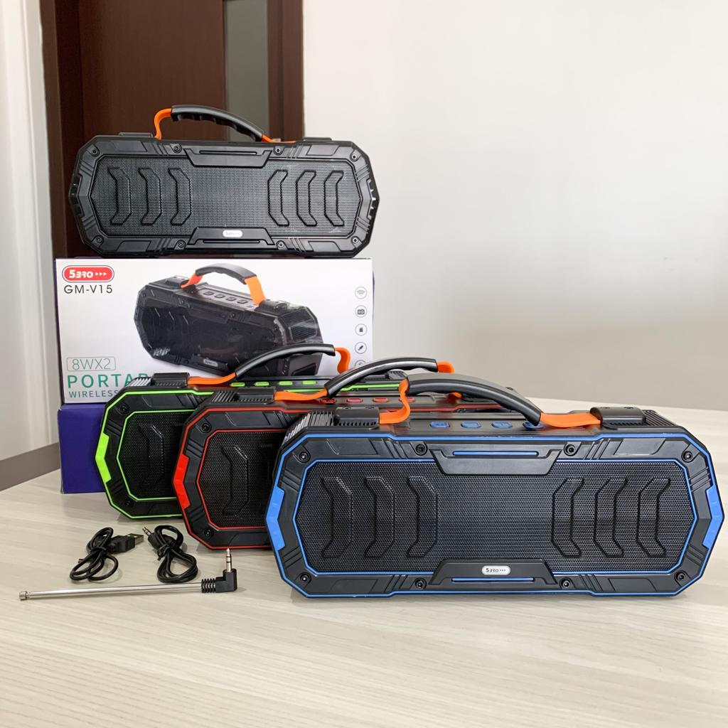 Jual SPEAKER BLUETOOTH 5 BRO GM-V15 | Shopee Indonesia