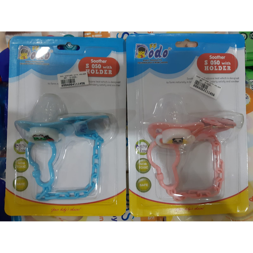 Jual Dodo Soother S050 With Holder (Empeng) | Shopee Indonesia