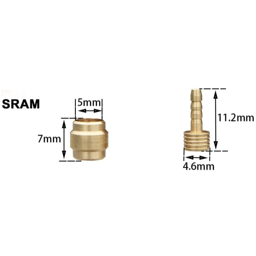 Jual Olive connector jarum insert Sram brake hose hydraulic Sram ...