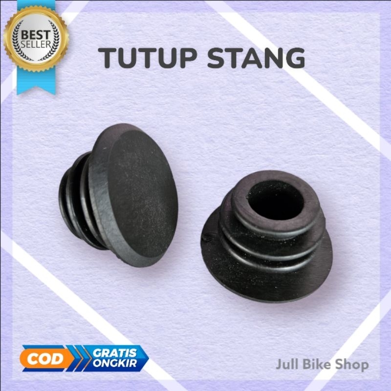 Jual sepasang End cap plug stang sepeda tutup bar handle ujung ...