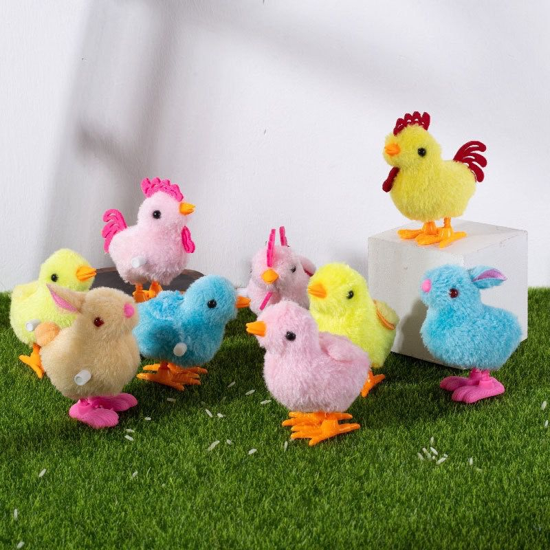 Jual Mainan Anak Ayam Itik Berjalan Model Putar Plush Bayi Animal Hewan ...