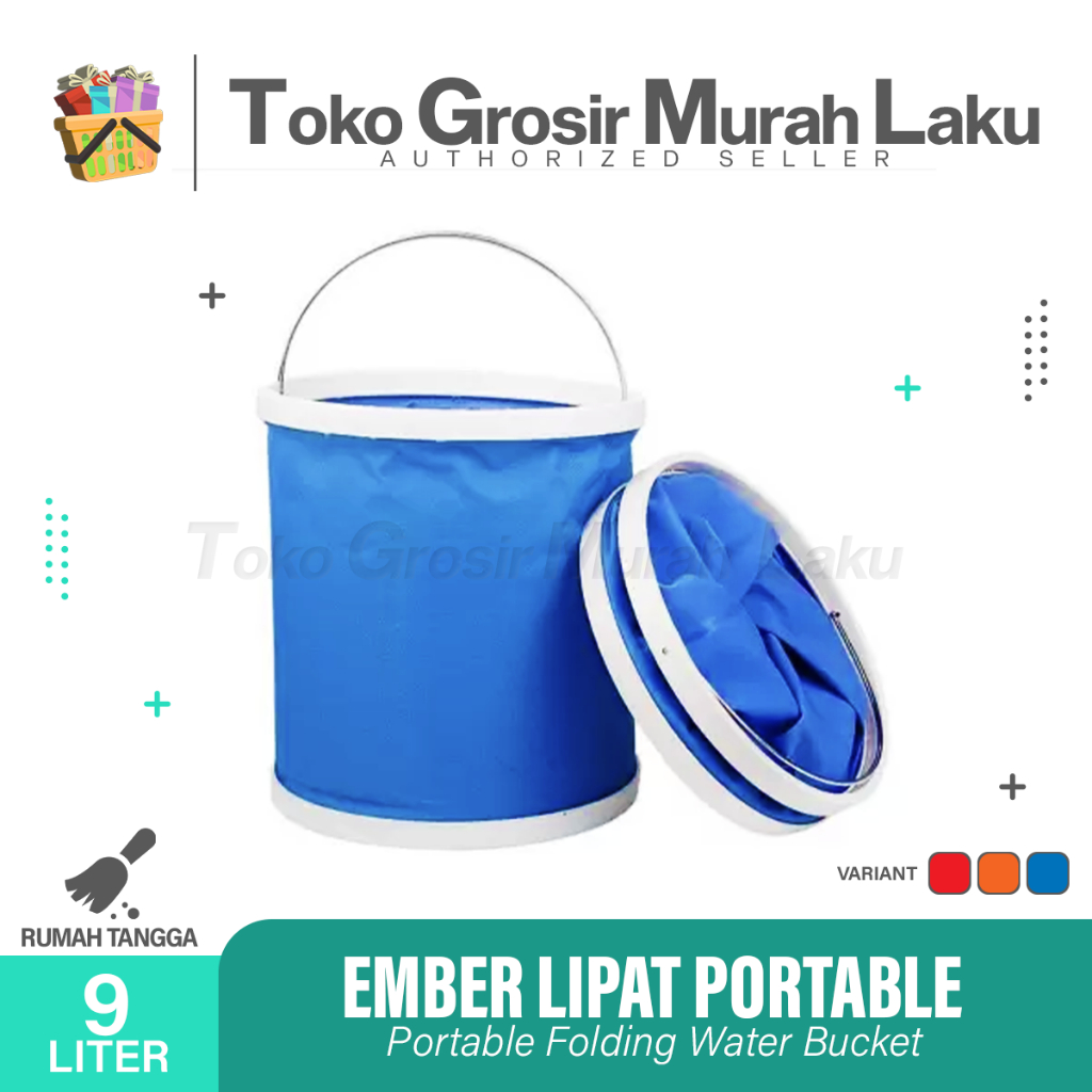 Jual Ember Lipat Portable Multifungsi 9 Liter Cuci Mobil Motor ...