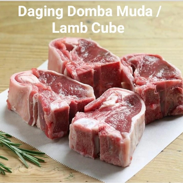Jual Daging Domba Muda Potongan Cube 1 kg | Shopee Indonesia