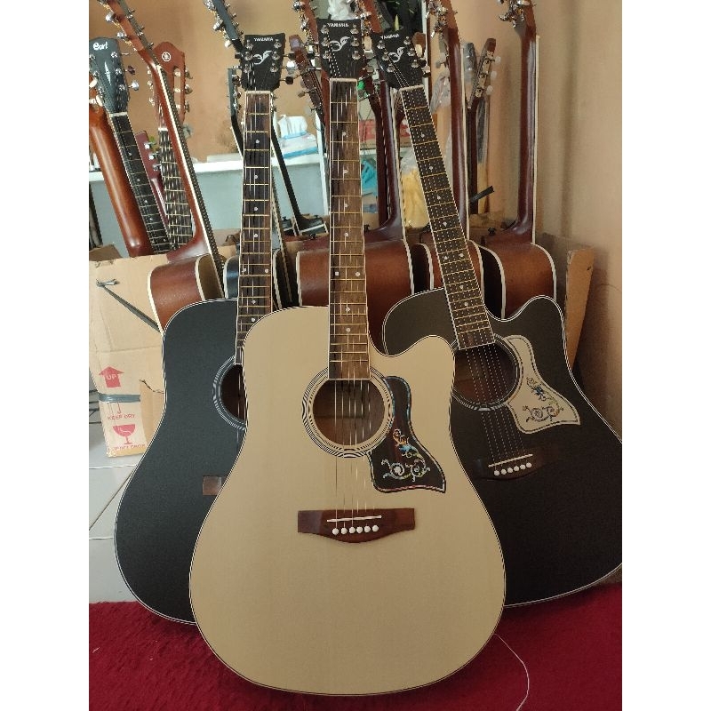 Jual gitar akustik Yamaha jumbo terbaik | Shopee Indonesia