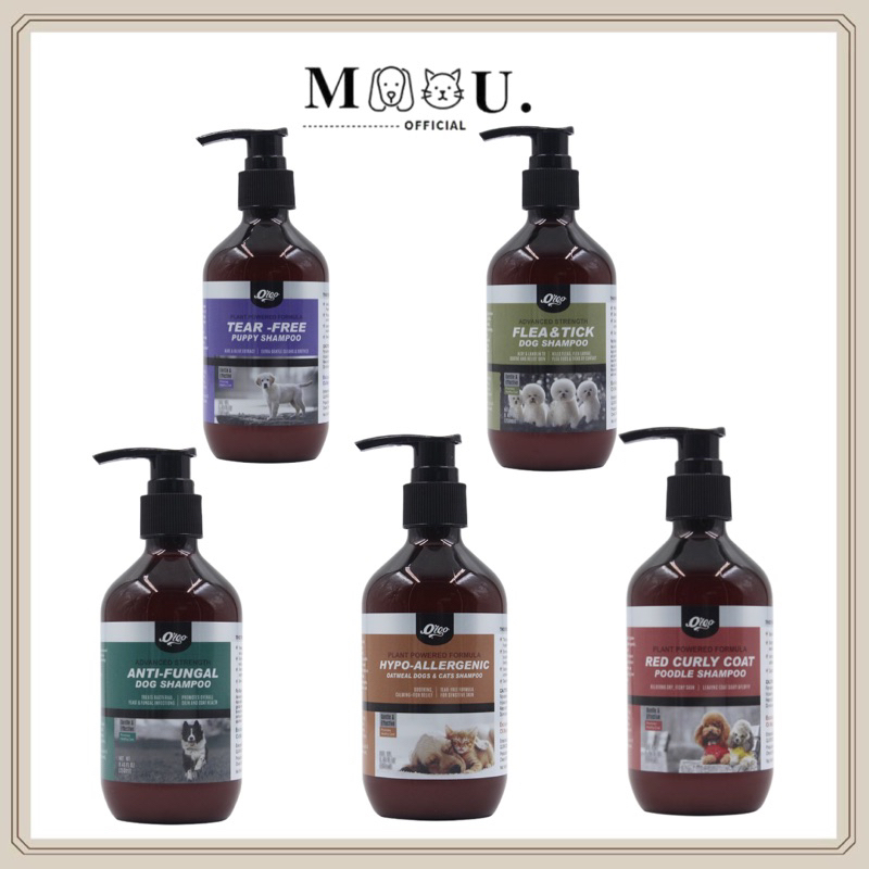 Jual moou - Shampoo Orgo 250ML Red Curly, Flea & Tick, Hypo, Puppy and ...