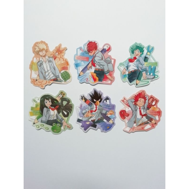 Jual [ST-A-24] Sticker Anime Boku No Hero Academia School Sticker My ...