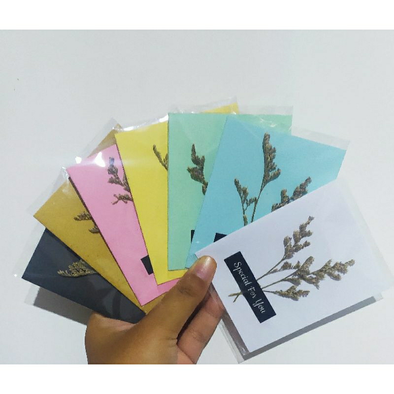 Jual BACA DESKRIPSI !!!! kartu ucapan/gift card/aesthetic/estetik ...