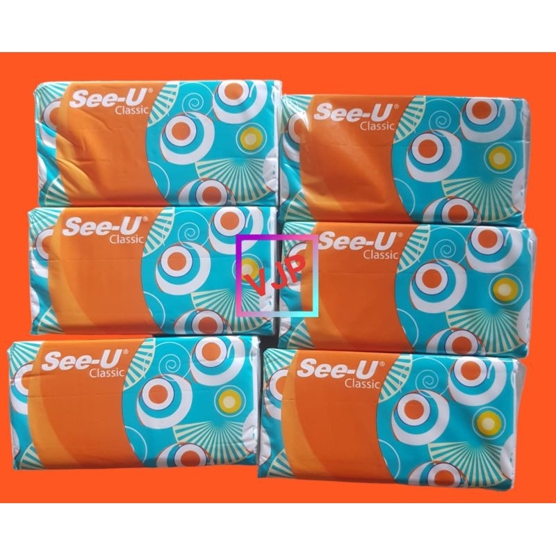 Jual Tissue See-U / Tissue Facial 250 Sheet 2 Play | Shopee Indonesia