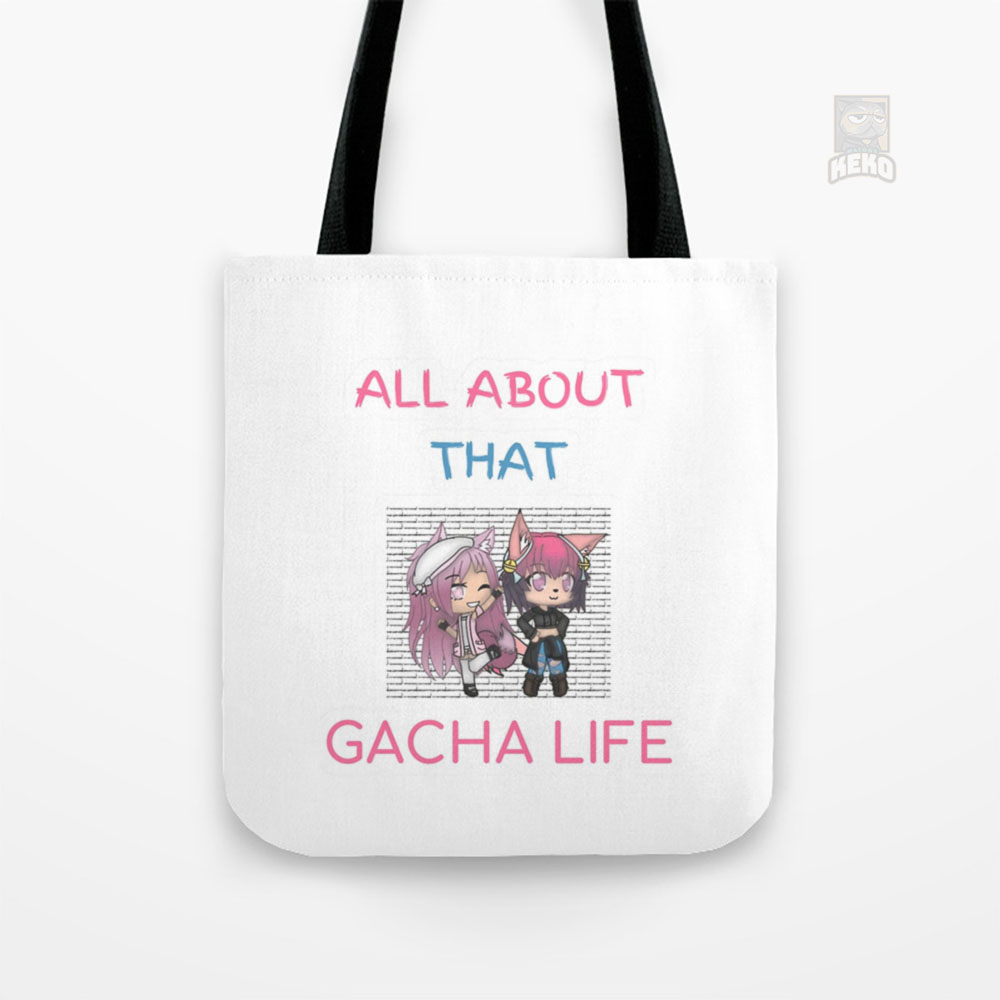 Jual All About That Gacha Life Tote Bag Kanvas | Shopee Indonesia