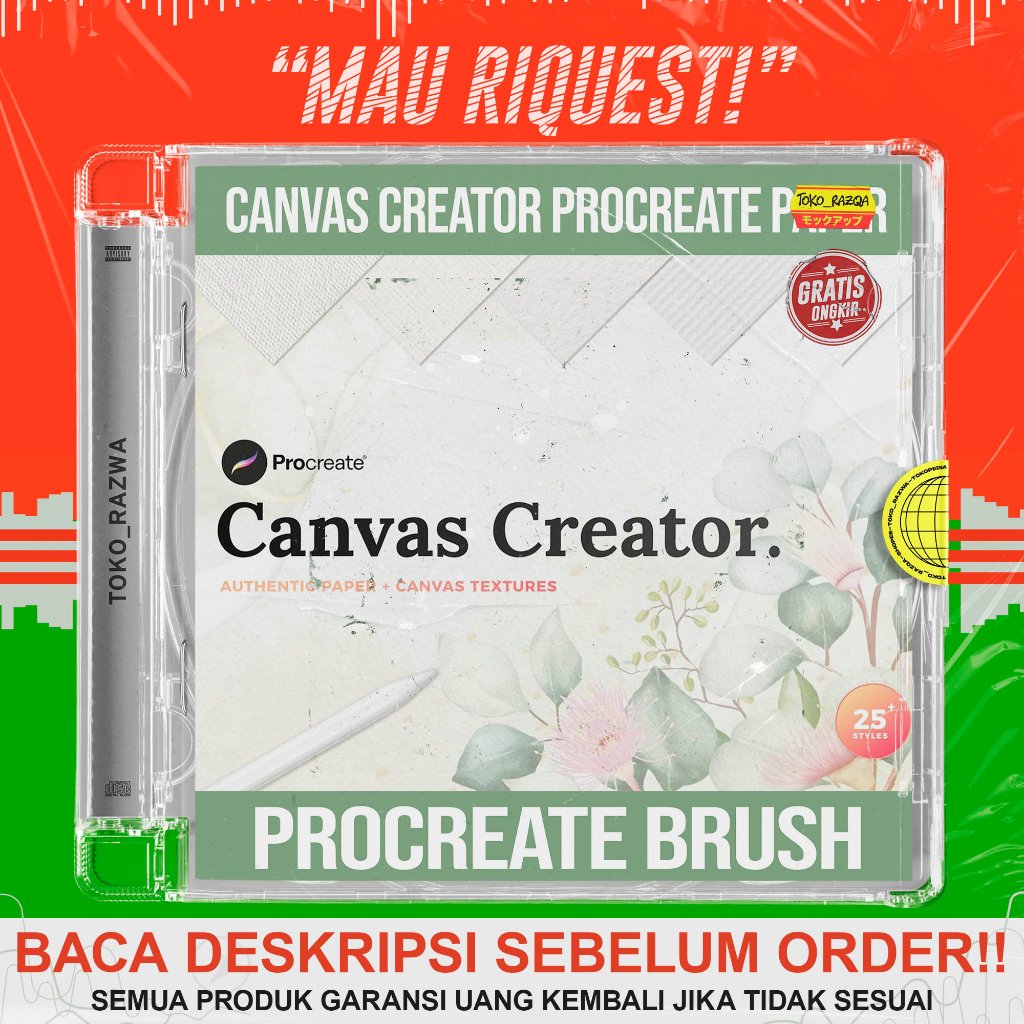 Jual Procreate - Canvas Creator Procreate Paper - 130423 | Shopee Indonesia