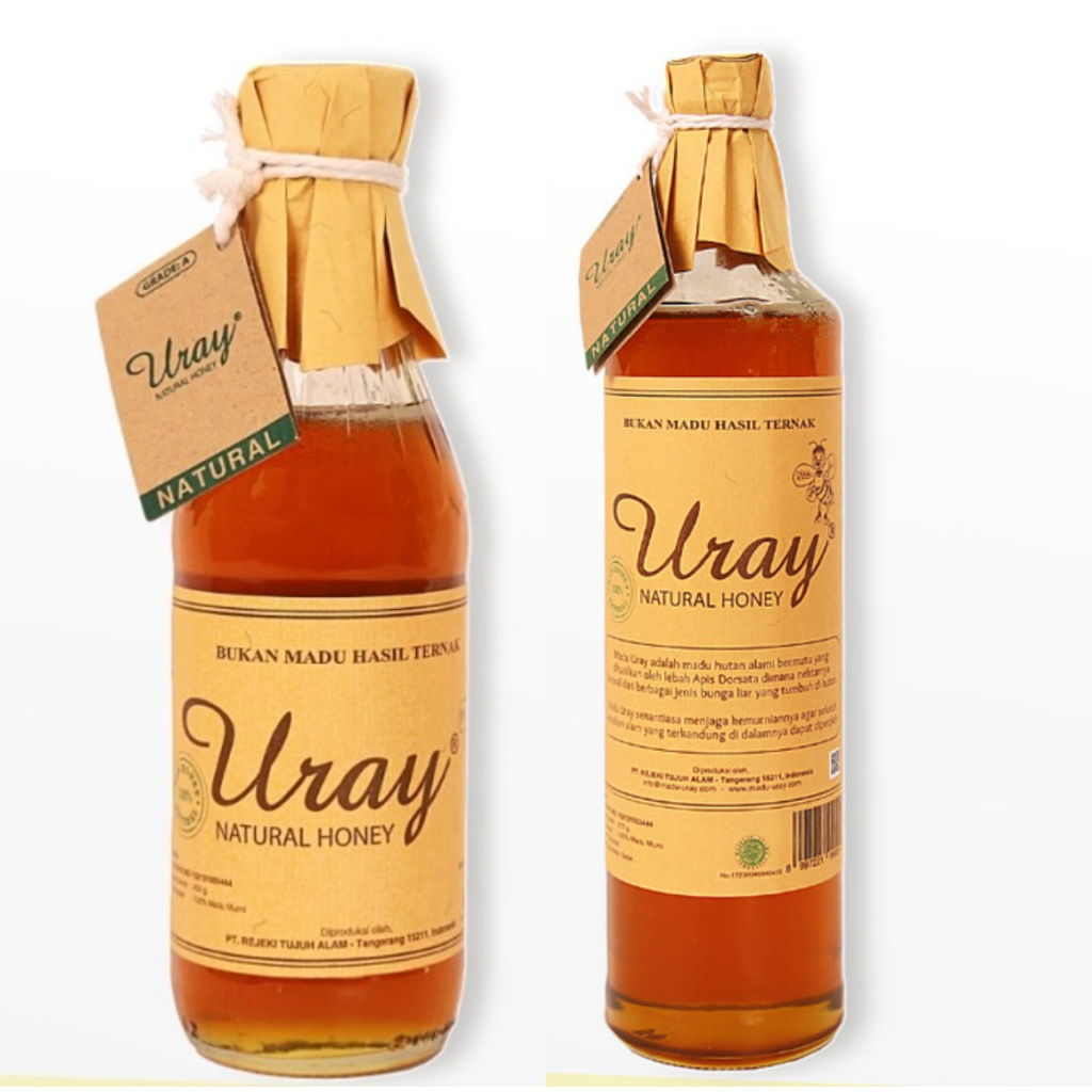 Jual Madu Uray Natural Honey 450gr & 875gr - Madu Murni - Madu Hutan ...