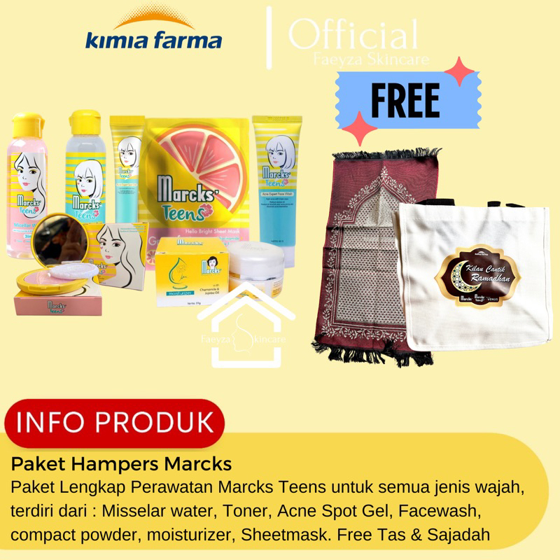 Jual Paket Hampers Marcks teens Acne Expert | Shopee Indonesia