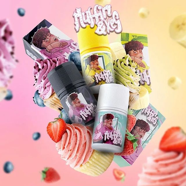 Jual MUFFIN XES 60ML 3MG 6MG SERIES V1 STRAWBERRY - V2 BLACKBERRY - V3 ...