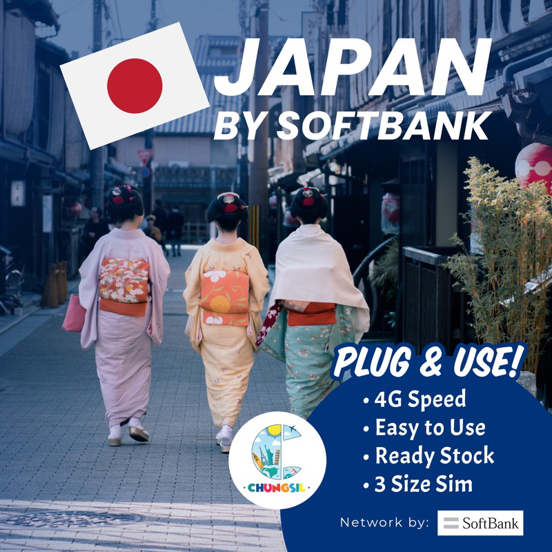 Jual PROMO!! Simcard Jepang Provider Softbank Unlimited (FUP 2GB/Hari ...